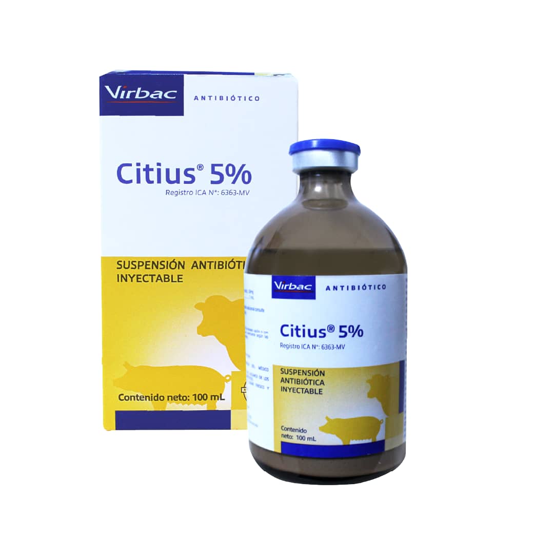 Antibiótico Citius 5% x 100 Ml | Croper