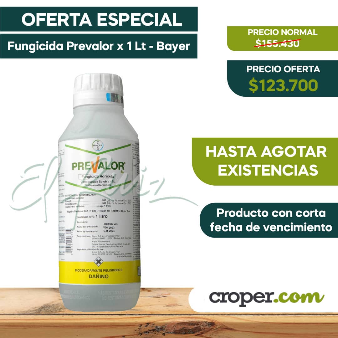 Fungicida Prevalor x 1 Lt - Bayer | Croper