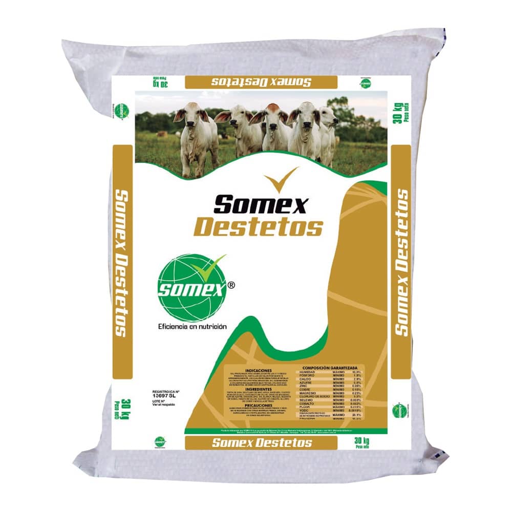 Sal Somex Destetos x 50 Kg | Croper