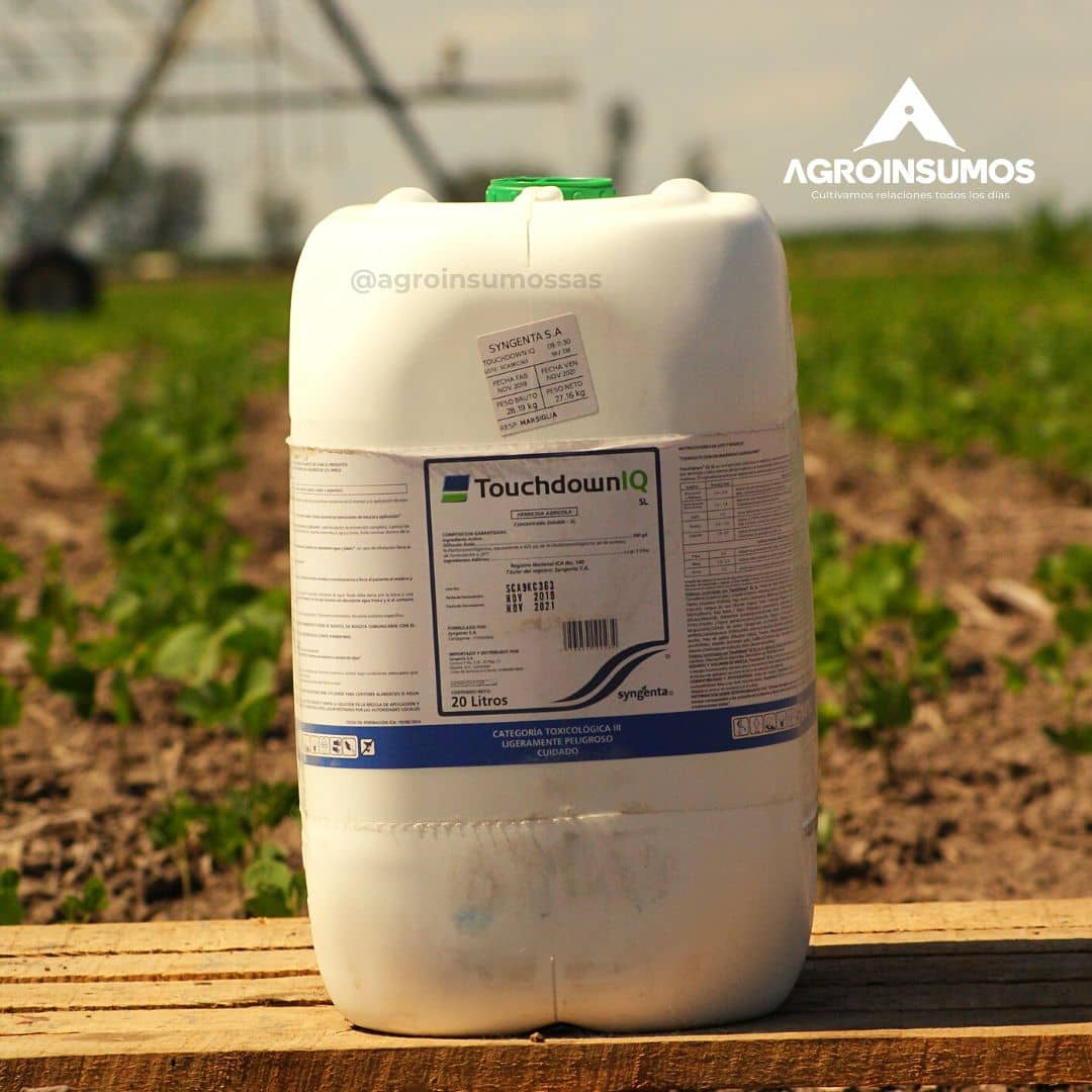 Herbicida Touchdown IQ SL 20 Lt – Control de Maleza Eficaz | Croper