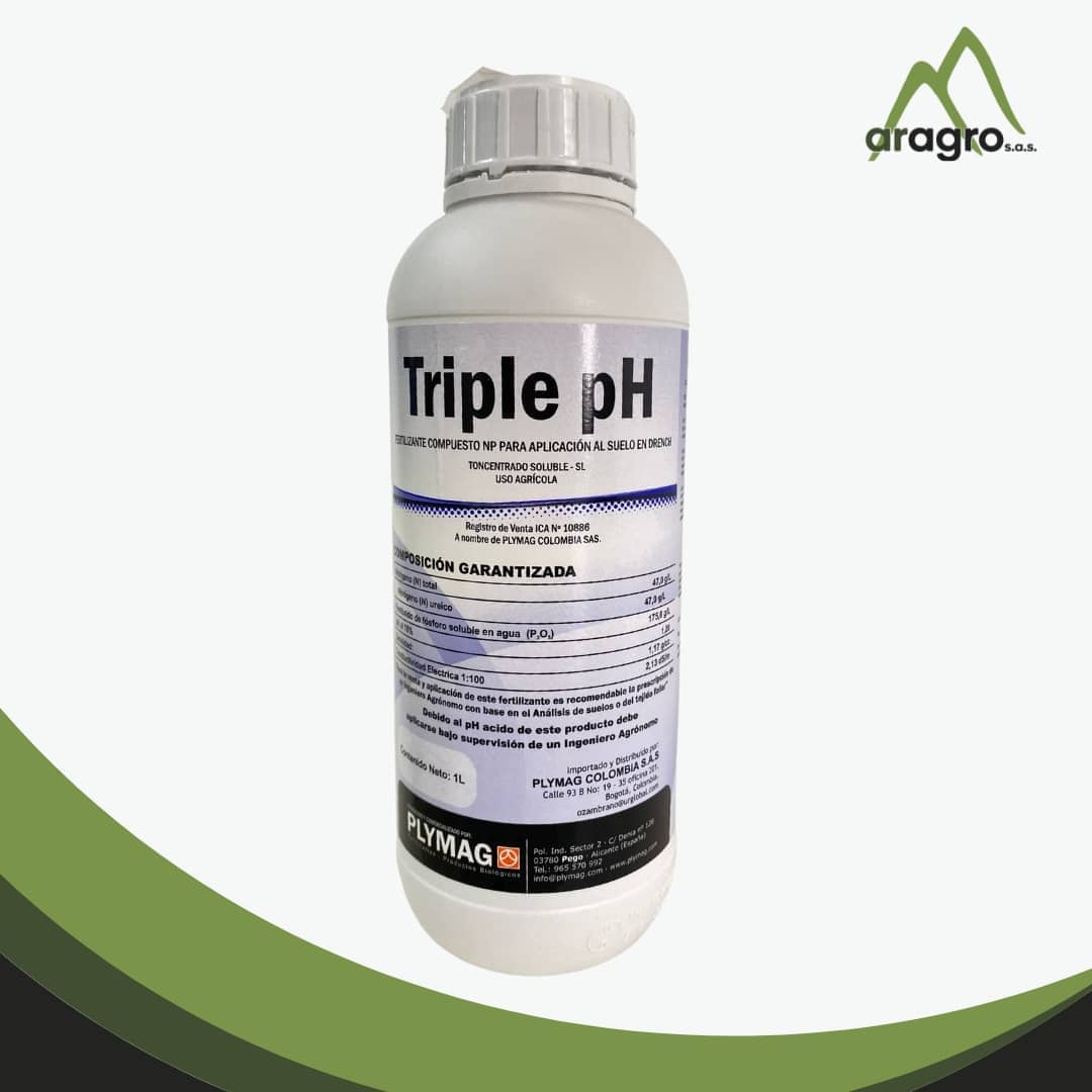 Bioestimulante Triple pH x 1 Lt - Plymag | Croper