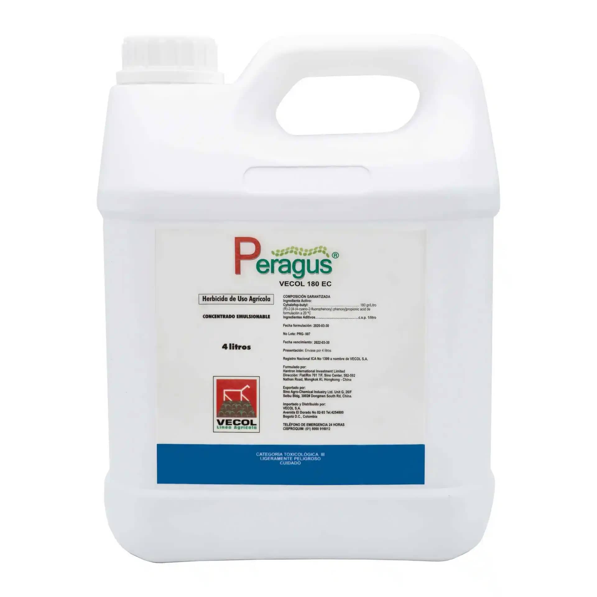 Herbicida selectivo Peragus Vecol 180 EC x 4 Lt | Croper