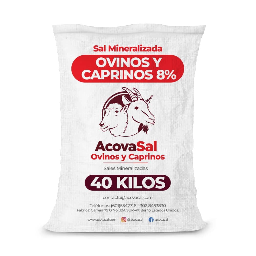 Sal Premium Ovinos y Caprinos 8% x 40 Kg | Croper