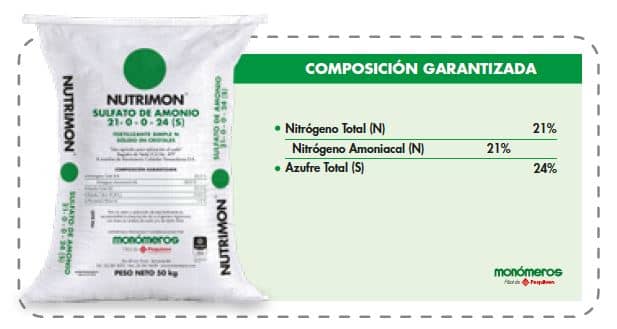 Fertilizante Sulfato de Amonio x 50 Kg | Croper