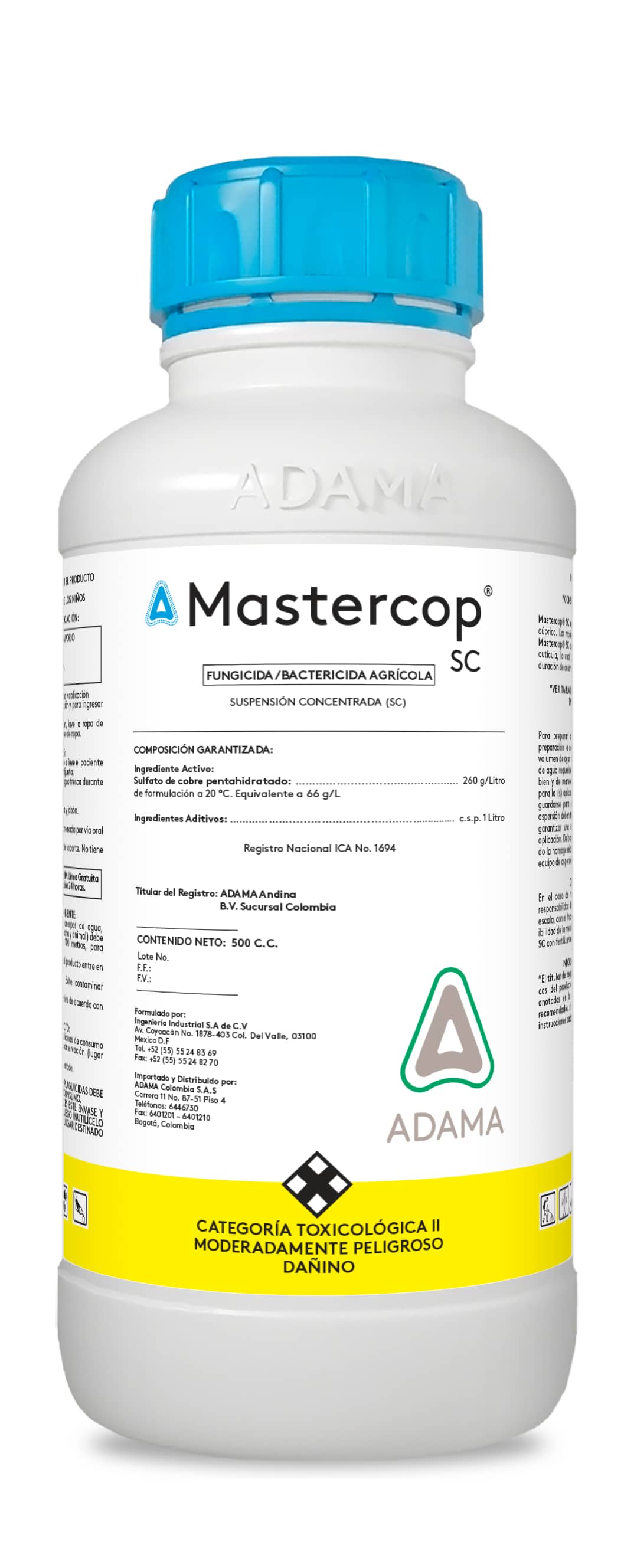 Fungicida Mastercop SC x 500 cc - Adama | Croper