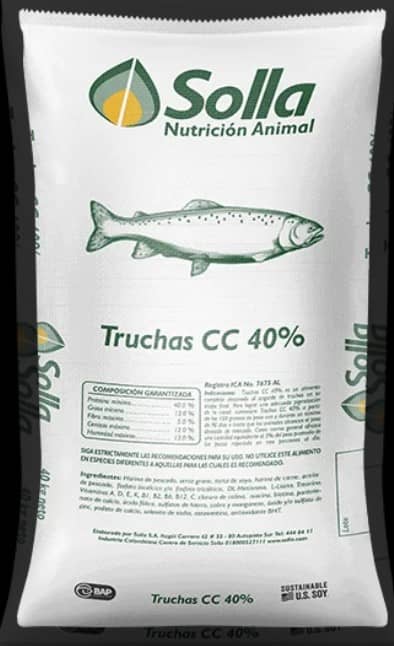 Alimento Truchas Con Carophil 40% x 40 Kg | Croper