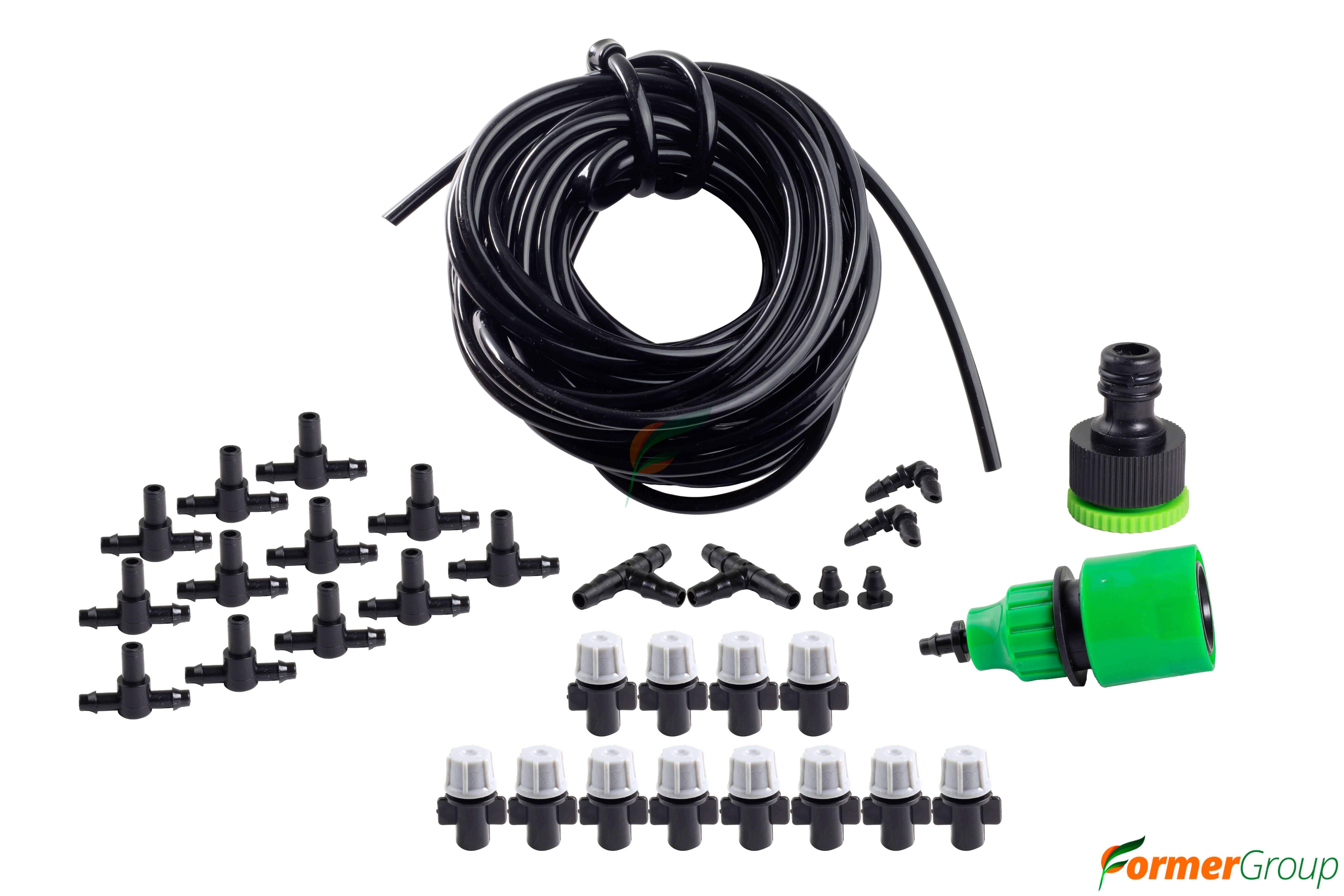 Kit para sistema de riego por aspersión x 10 Mt | Croper