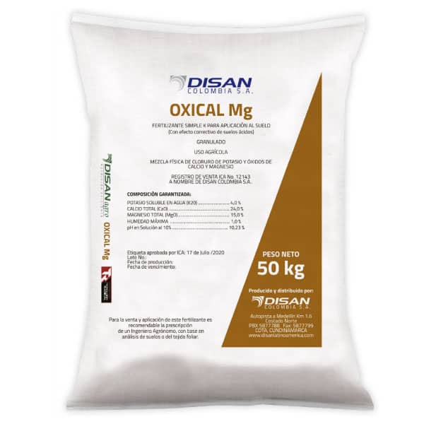 Fertilizante Oxical Mg x 50 Kg - Disan | Croper