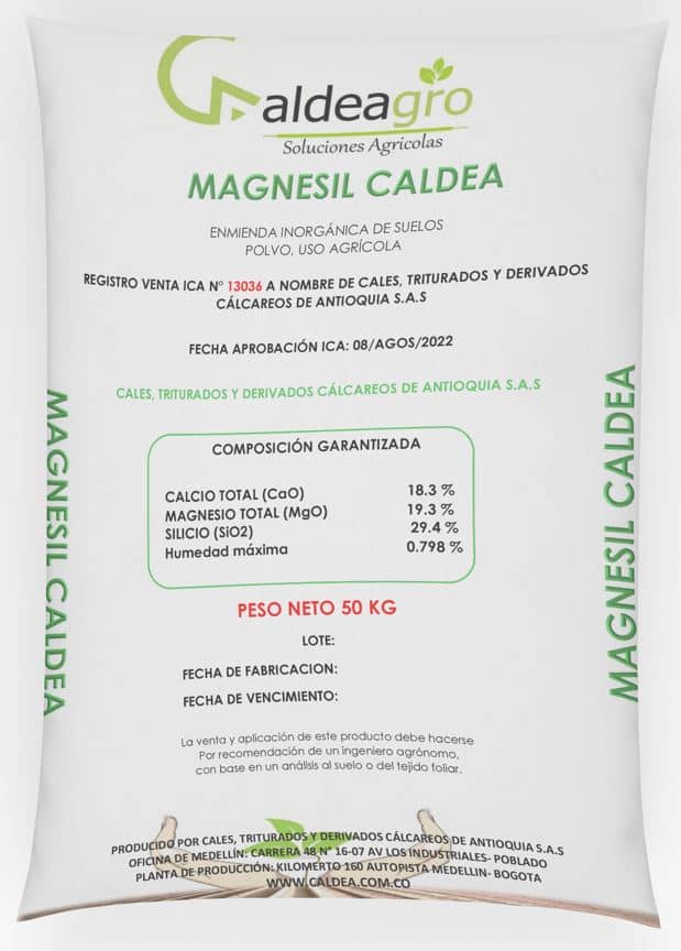 Mg-SiLiCaldea x 50 Kg - Caldeagro | Croper