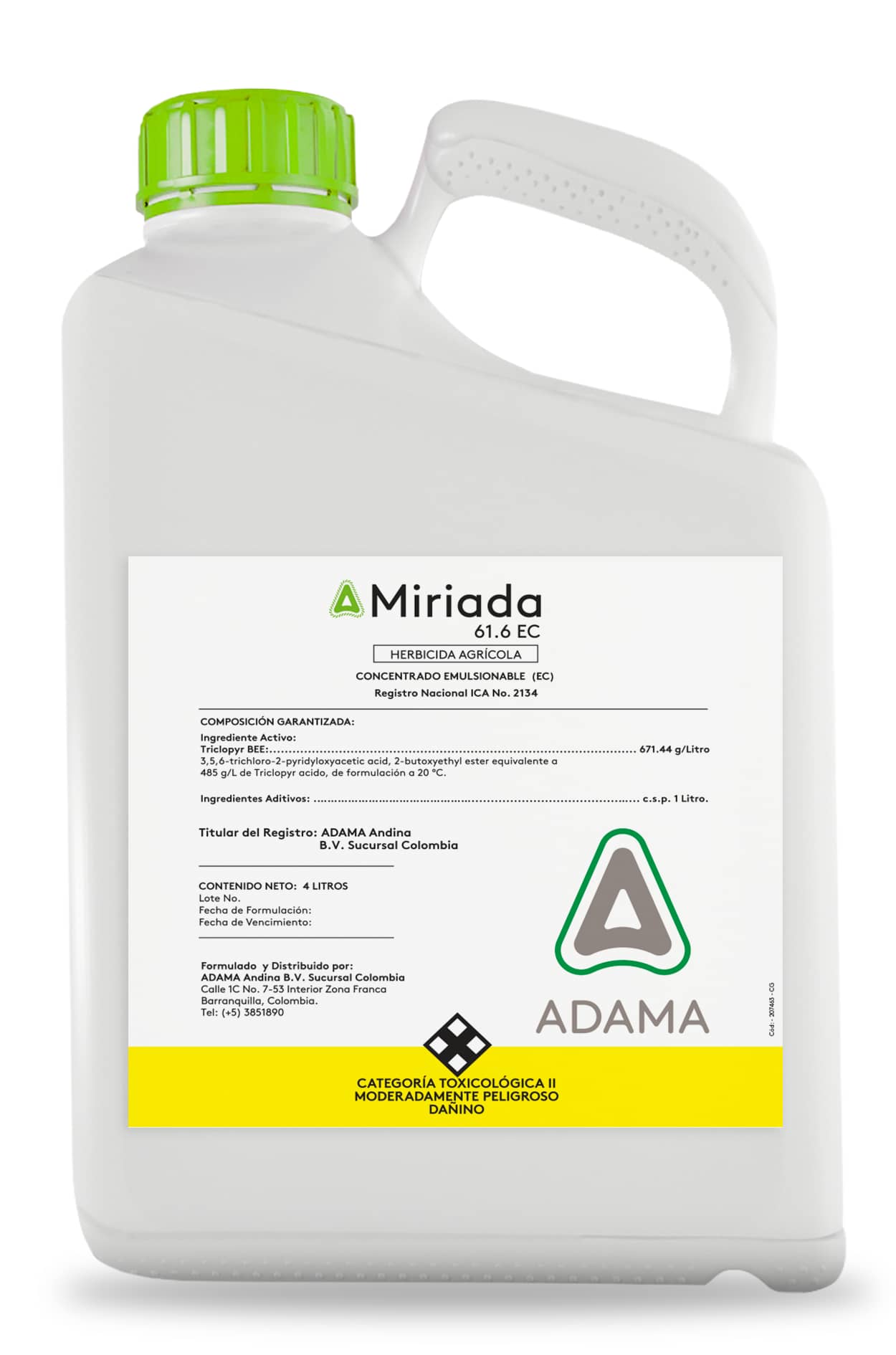 Herbicida Miriada EC x 4 Lt - Adama | Croper