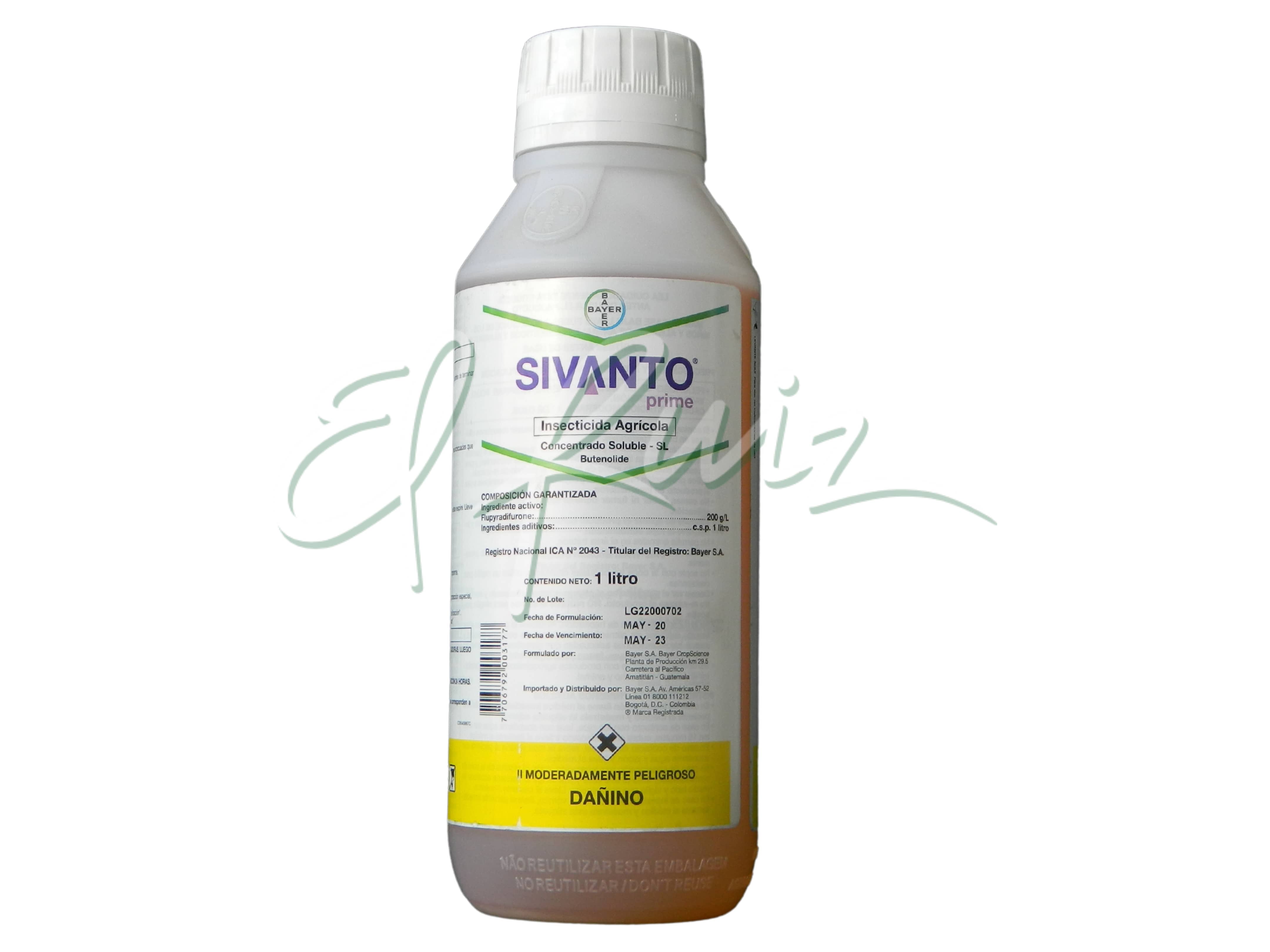 Insecticida Sivanto Prime x 1 Lt - Bayer | Croper
