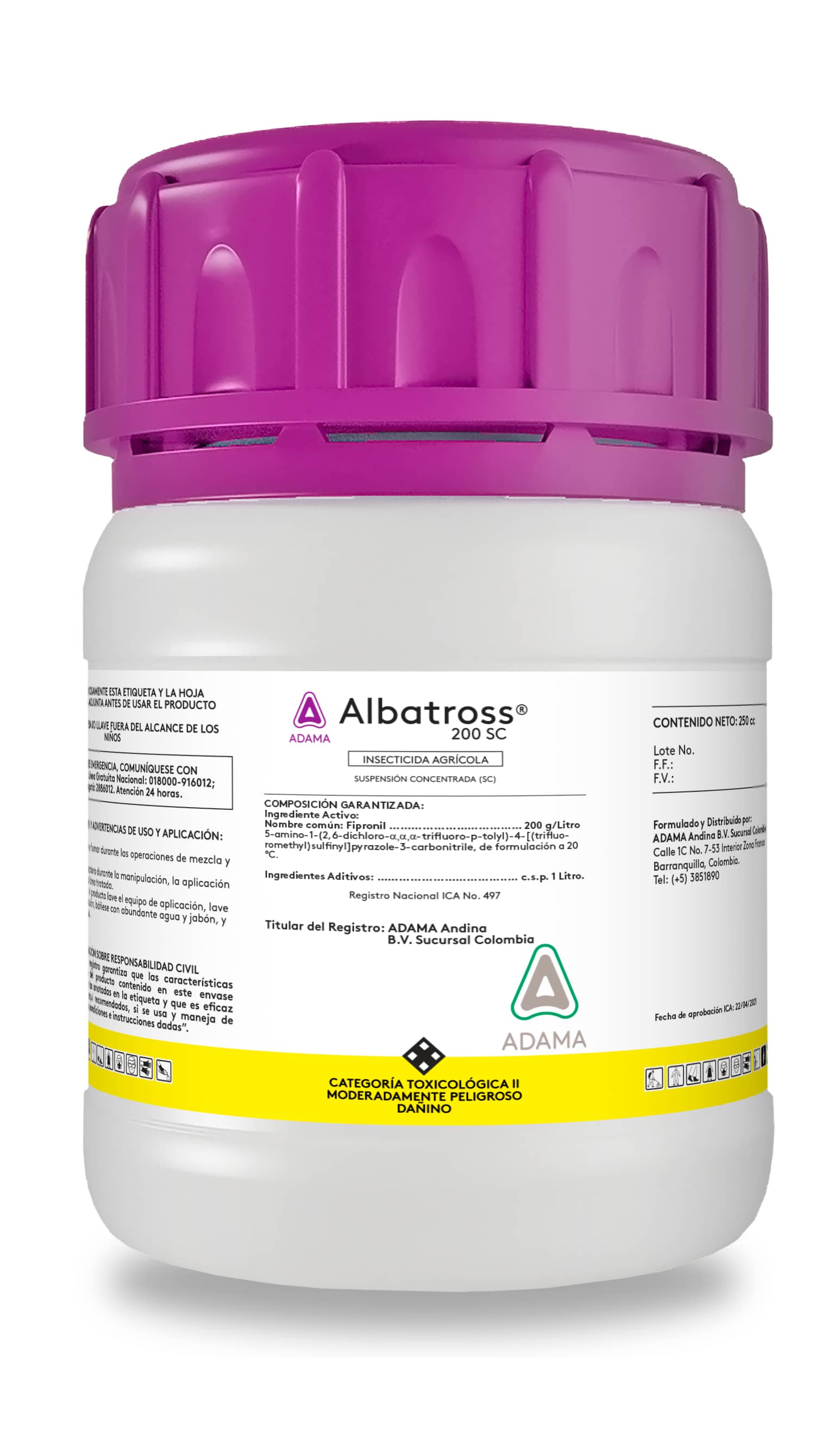 Insecticida Albatross® 200 SC x 250 cc - Adama | Croper