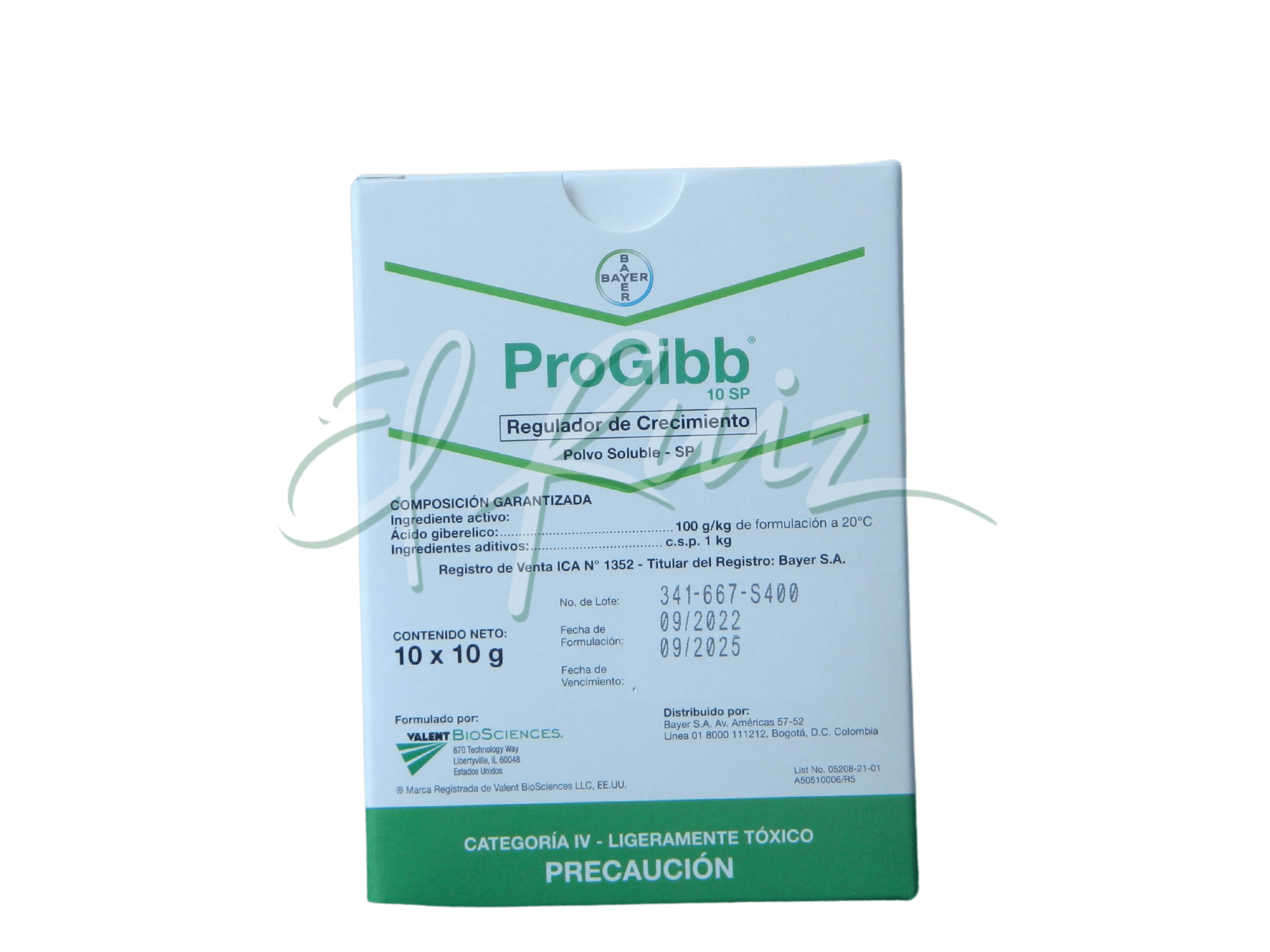 Regulador de crecimiento Progibb x 10 Gr - Bayer | Croper