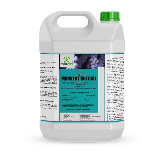Fertilizante Foliar Manvert Ortosil | Croper