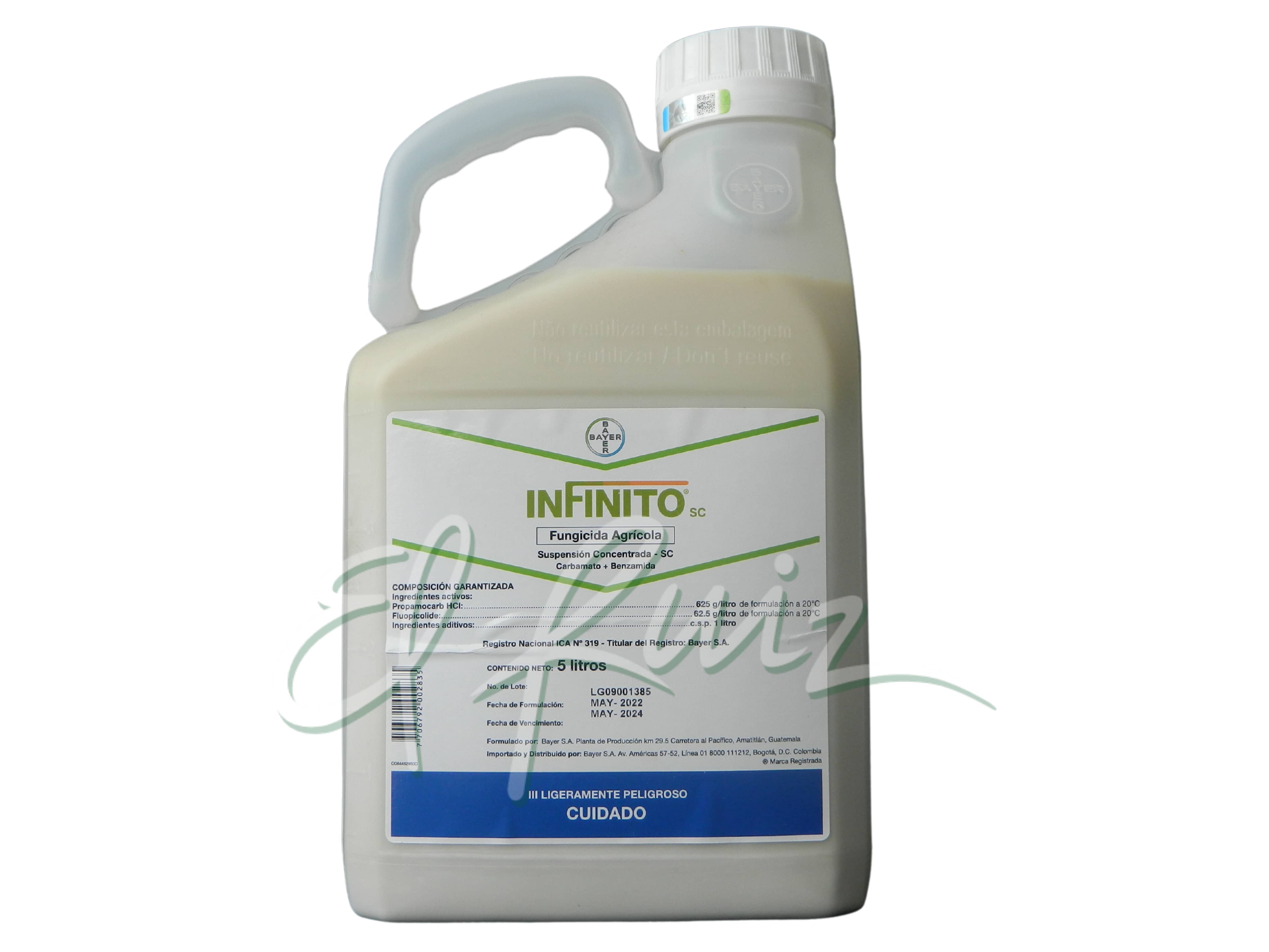 INFINITO X 5LT | Bayer: fungicida para papa y cebolla | Croper