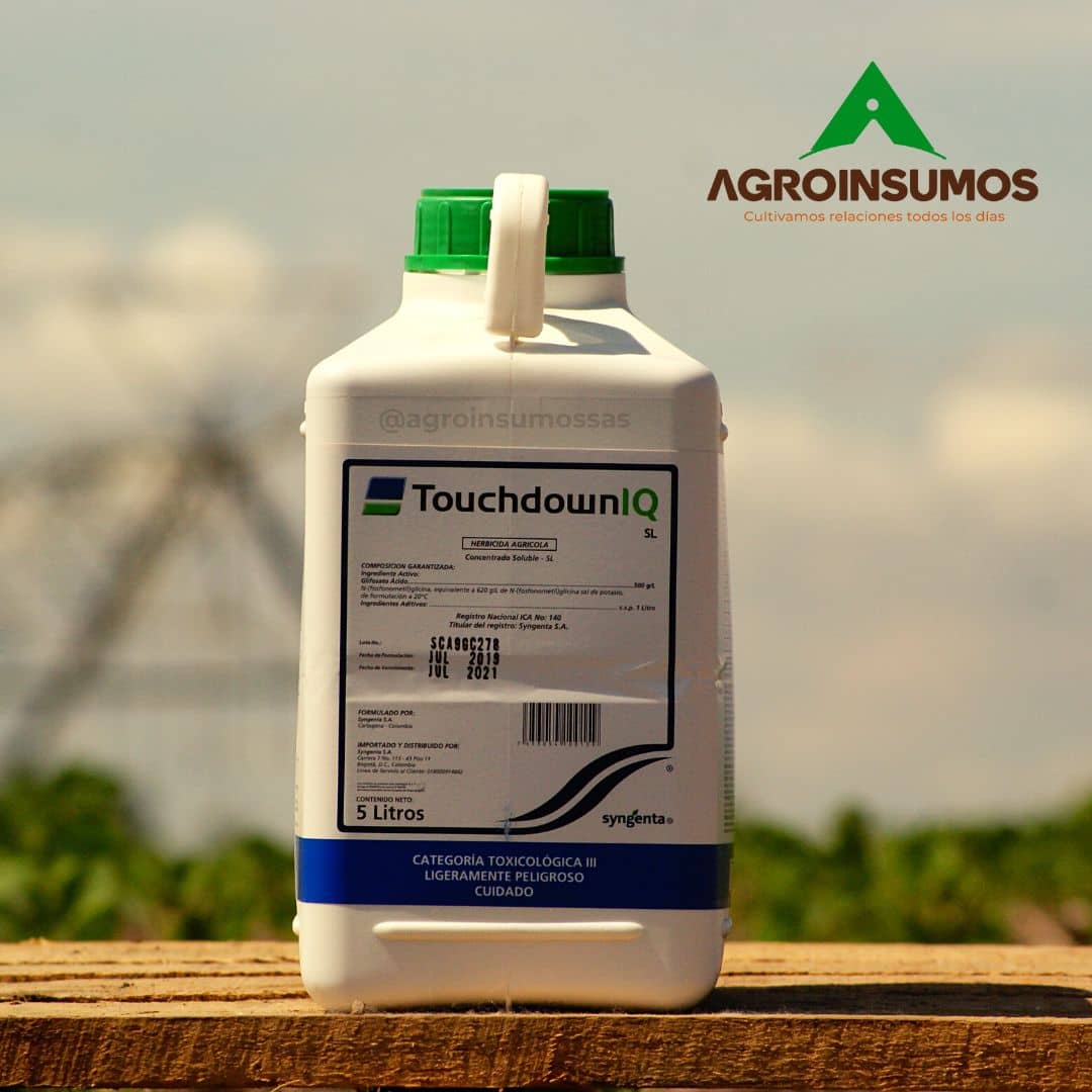Herbicida Touchdown IQ SL 5 Lt – Control Eficaz de Maleza | Croper