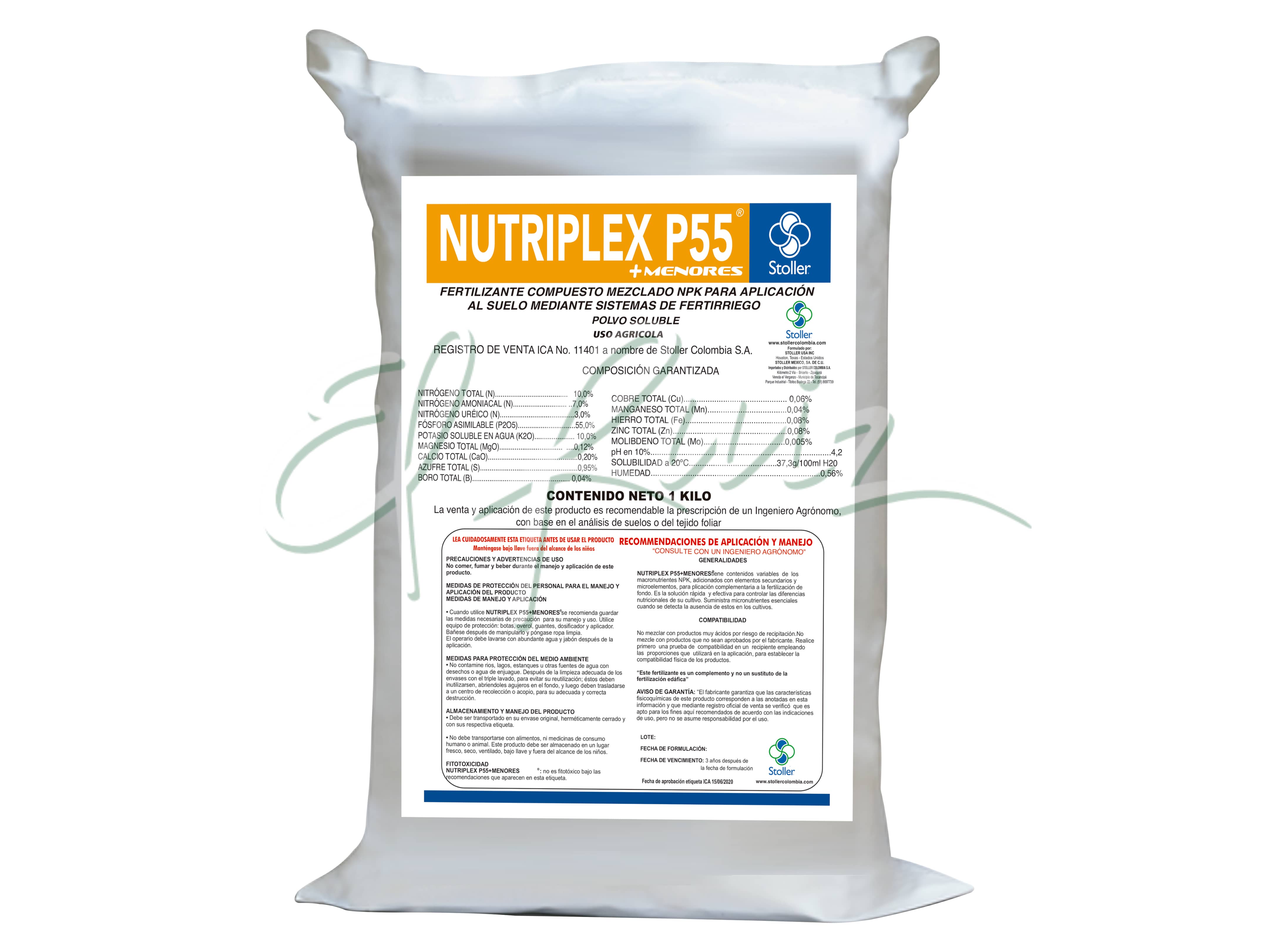 Fertilizante Nutriplex P55 x 1 Kg - Stoller | Croper