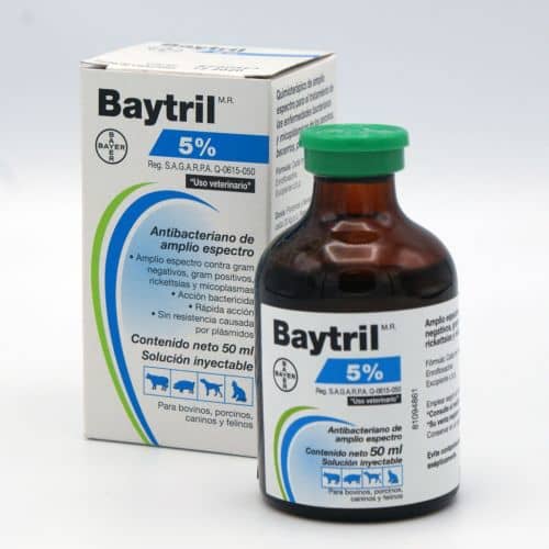 Antibiótico Baytril 5% x 50 Ml - Elanco | Croper