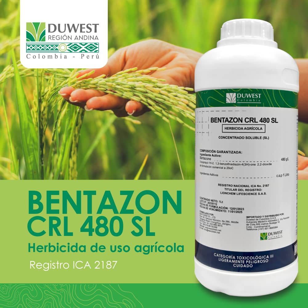 Herbicida Bentazon CRL 480 SL x 1 Lt | Croper