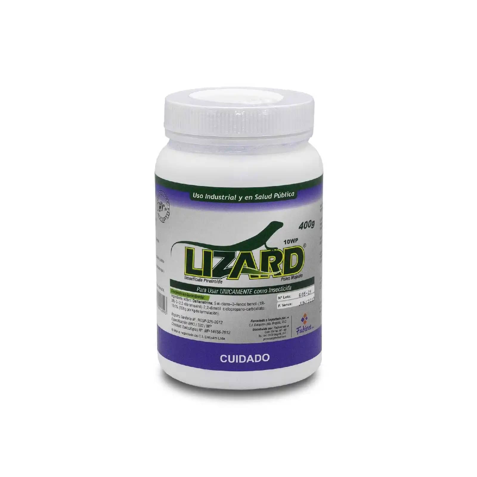 Insecticida Lizard 10 W.P. | Croper