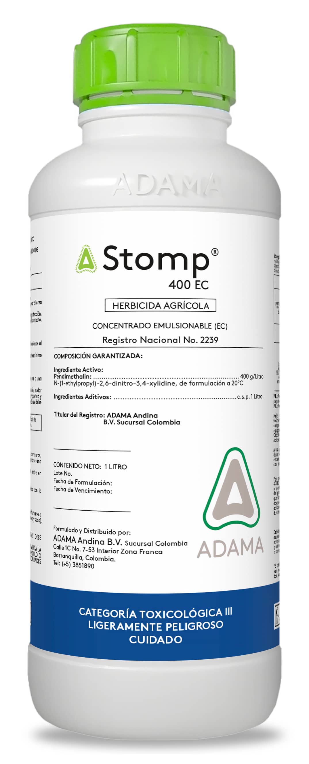 Herbicida Stomp® 400 x 1 Lt - Adama | Croper