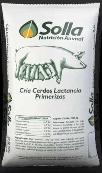 Alimento Cría Cerdos Primerizas x 40 Kg | Croper