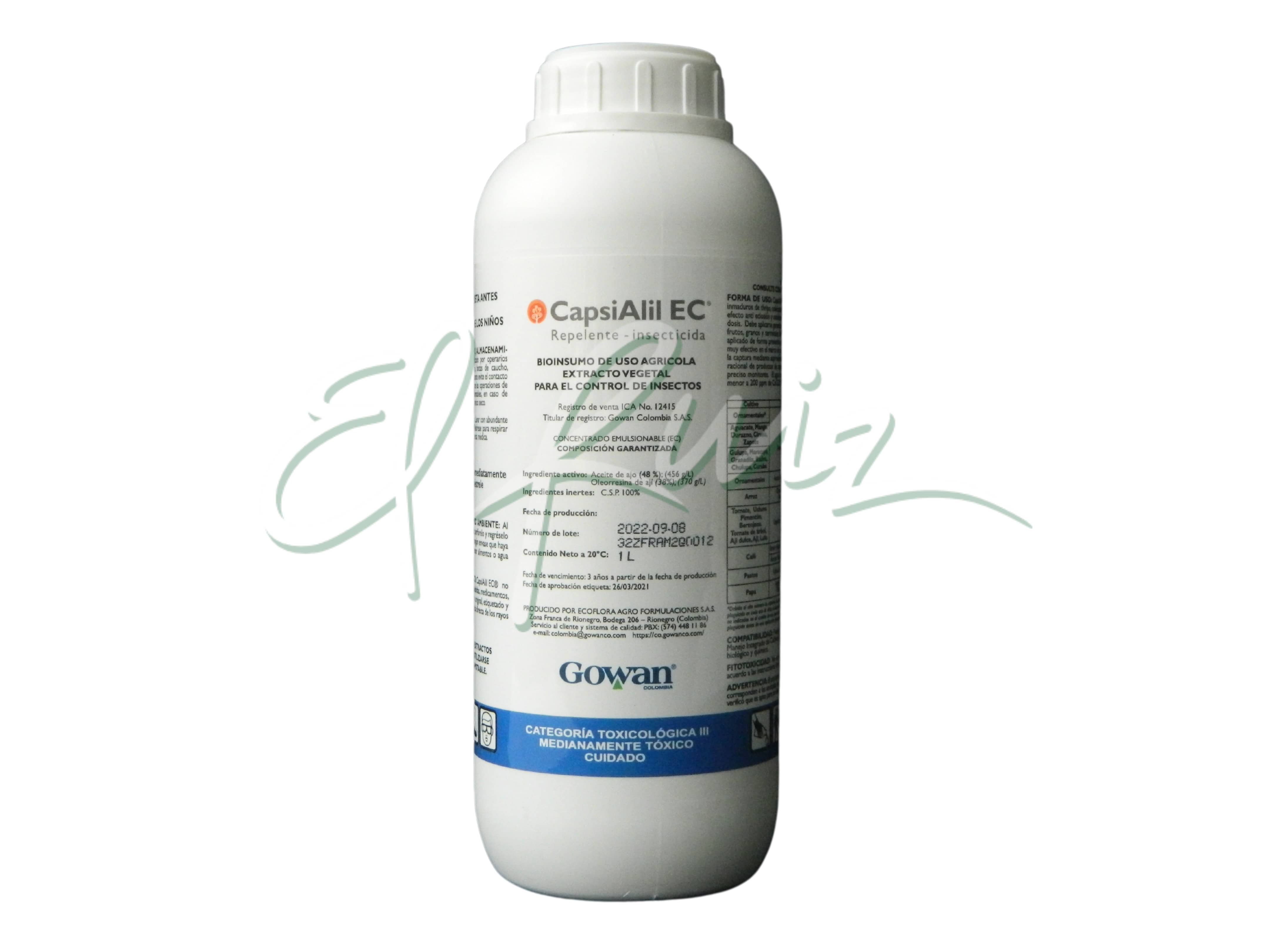 Insecticida Capsialil EC x 1 Lt - Gowan | Croper