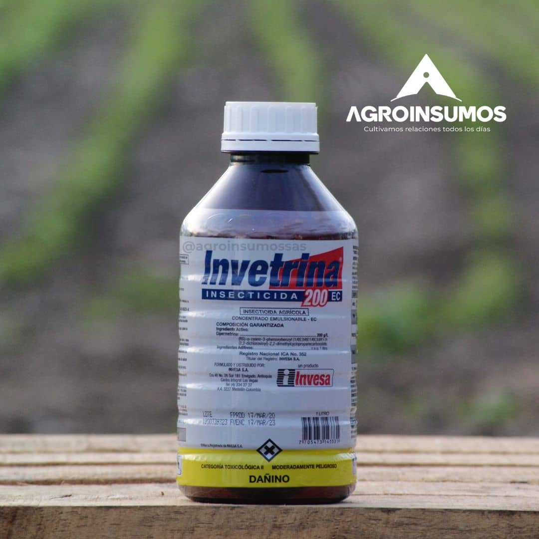 Insecticida Invetrina 200 EC 1 Lt – Control de Plagas Eficaz | Croper