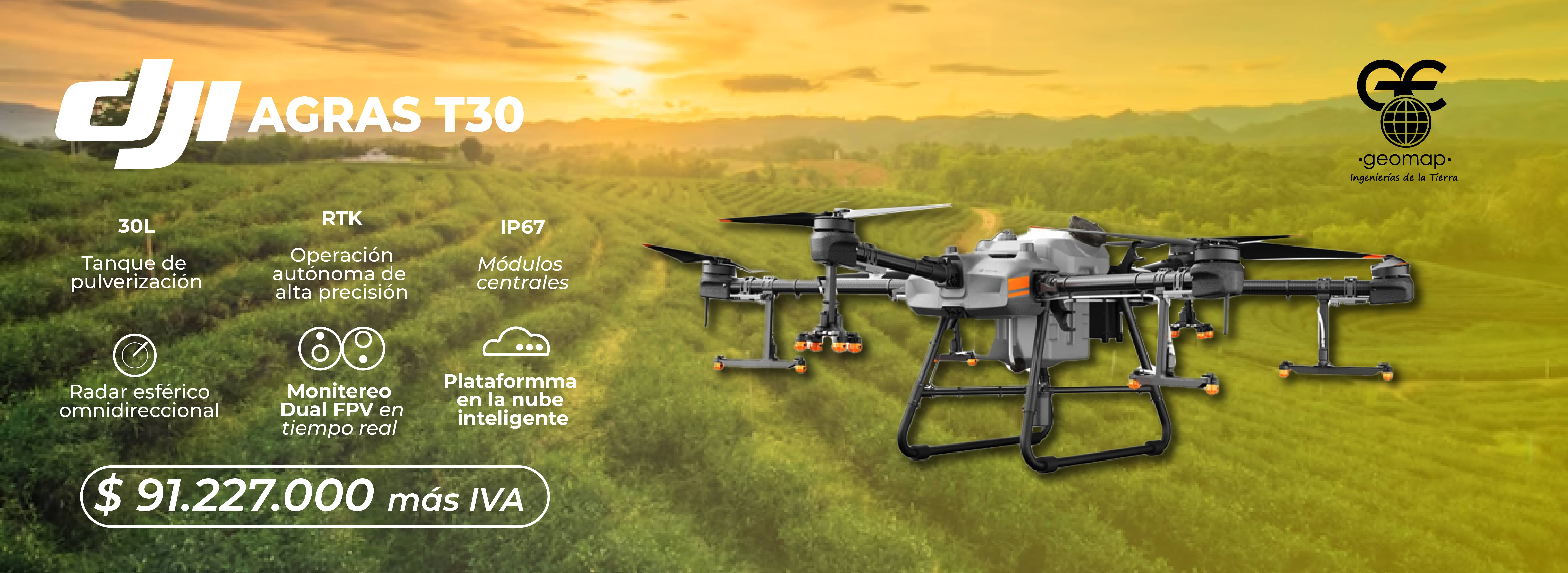 Dron DJI Agras T30 | Croper