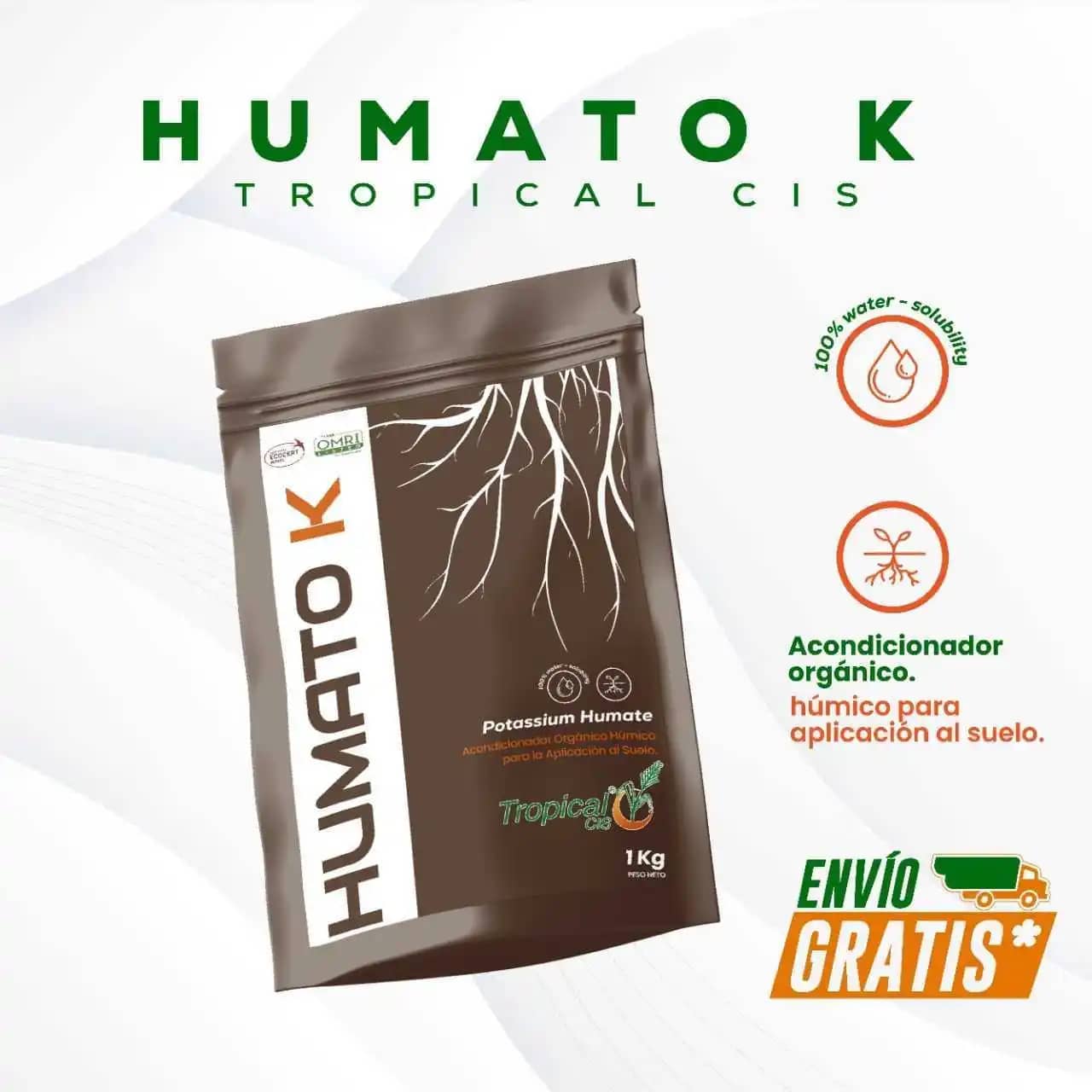 Acondicionador Humato K - Humato de Potasio x 18 Kg | Croper