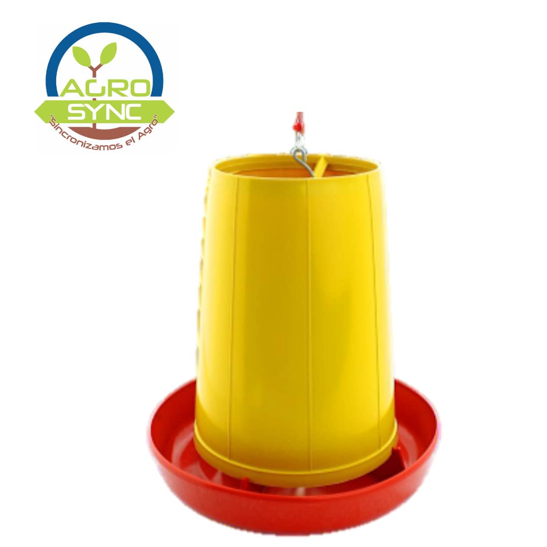 Comedero plástico para aves 18 Kg - Agrosync | Croper