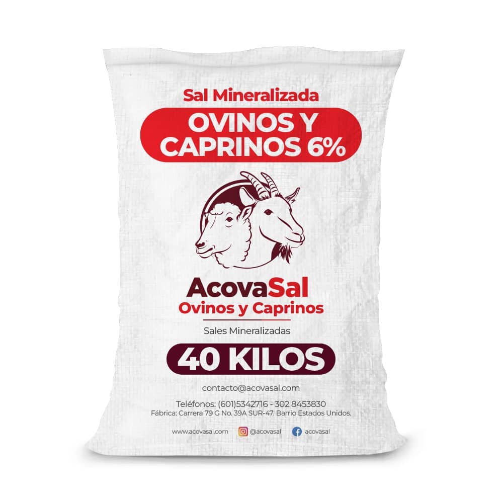Sal Premium Ovinos y Caprinos 6% x 40 Kg | Croper