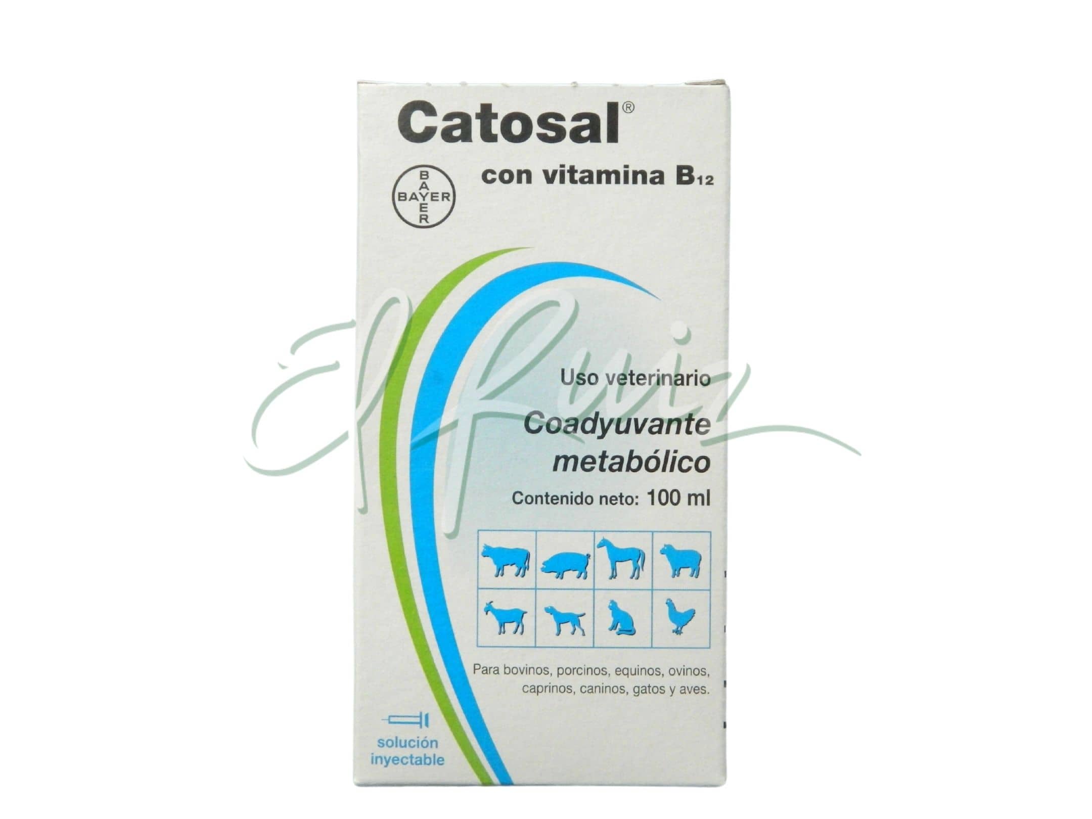 Catosal 100 ml Elanco | Vitamina B12 y fósforo animal | Croper