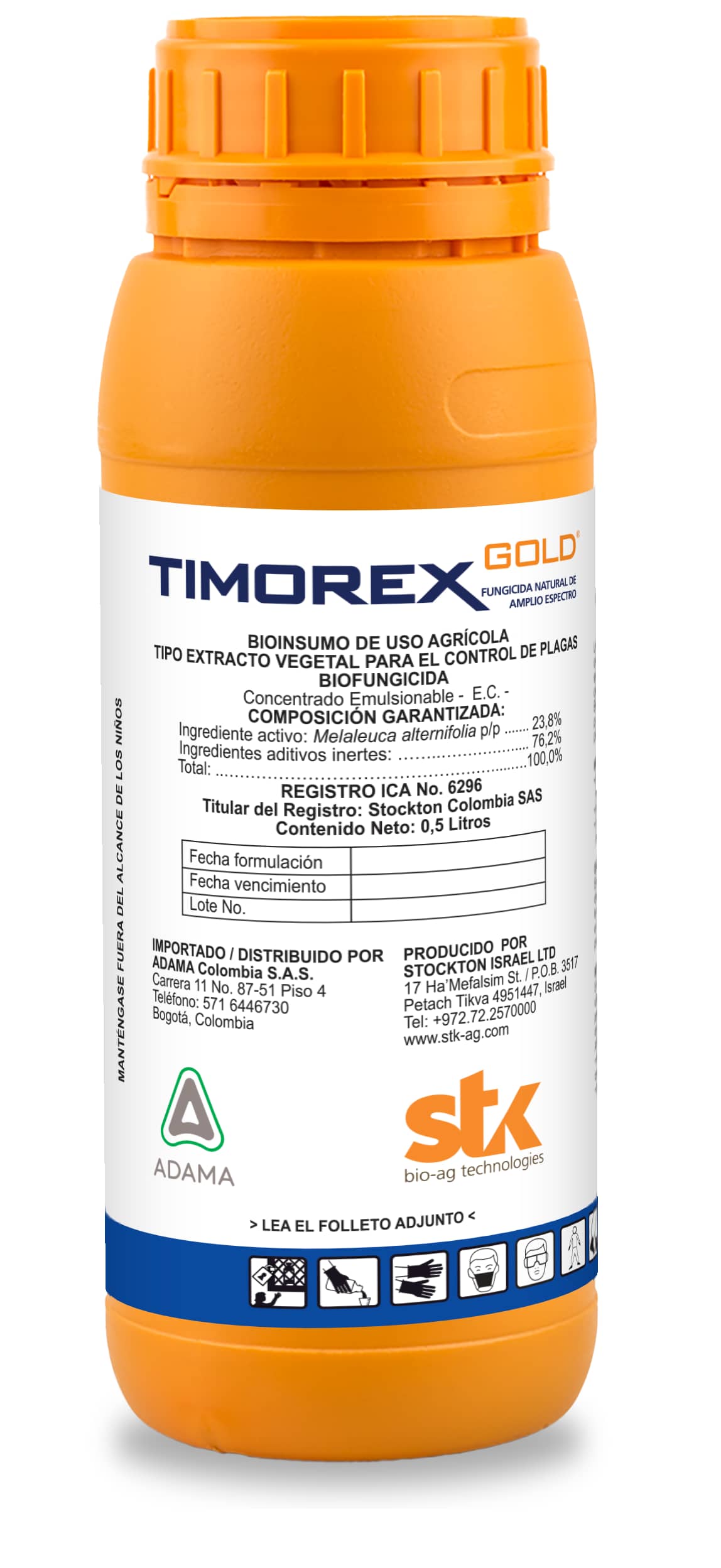 Fungicida Timorex Gold® x 500 cc - Adama | Croper