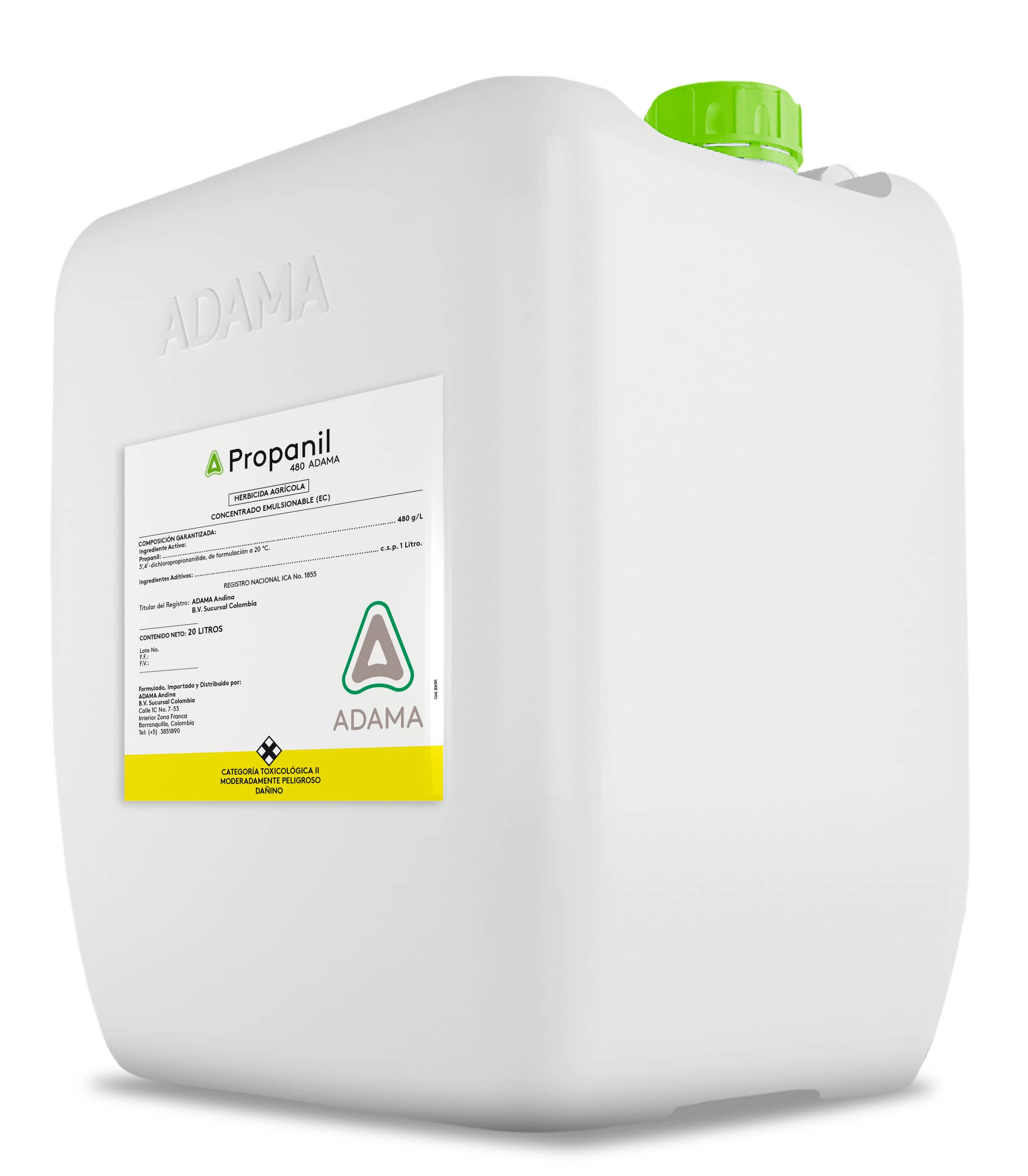 Herbicida Propanil 480 x 20 Lt - Adama | Croper