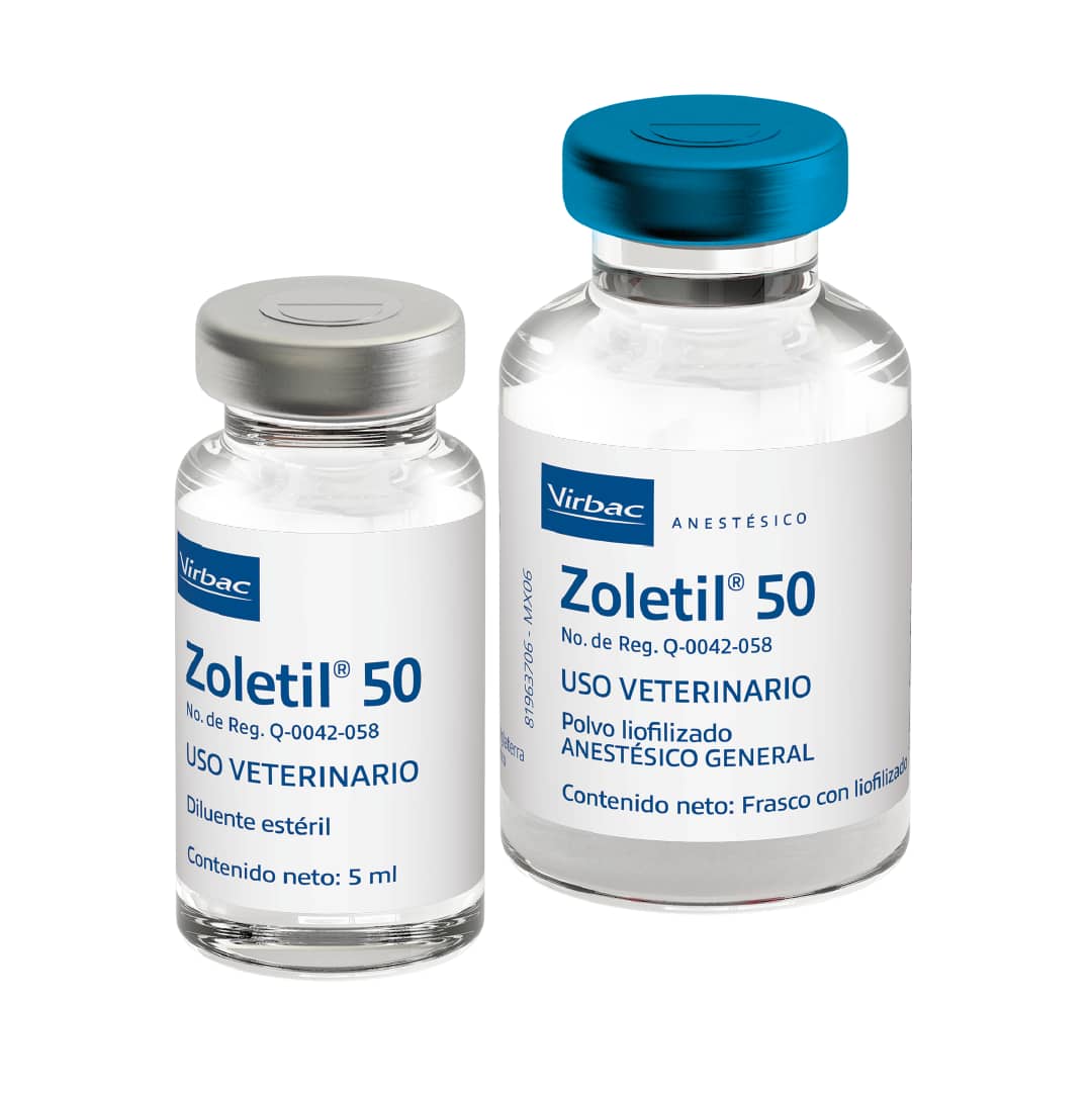 Anestésico Zoletil 50 x 5 Ml | Croper