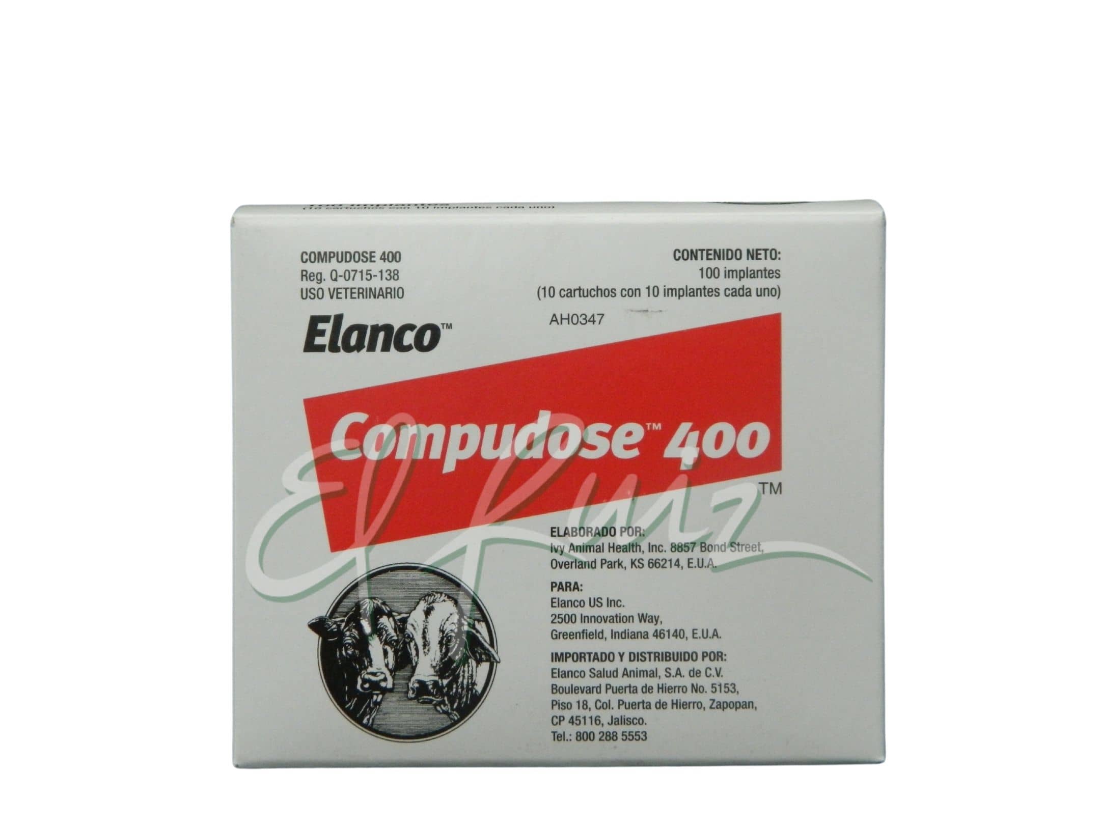 Implante Compudose 400 - Elanco | Croper