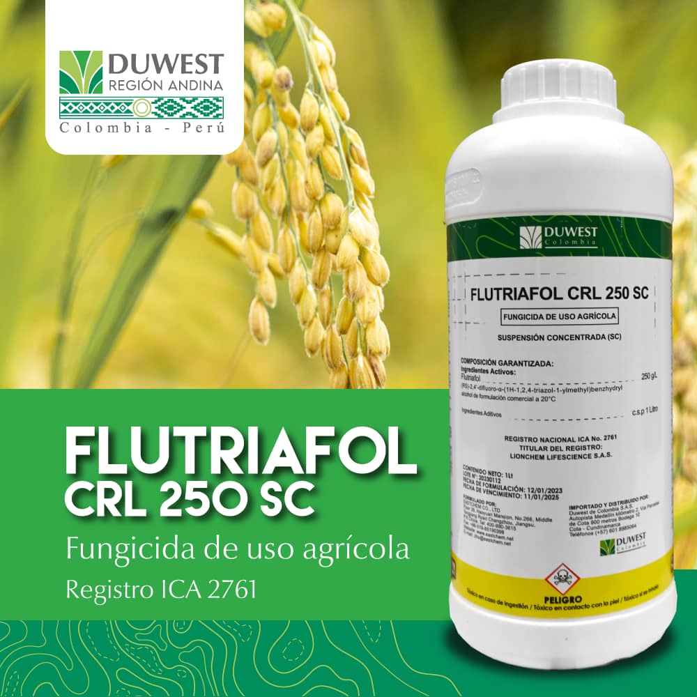 Fungicida Flutriafol CRL 250 SC x 1 Lt | Croper