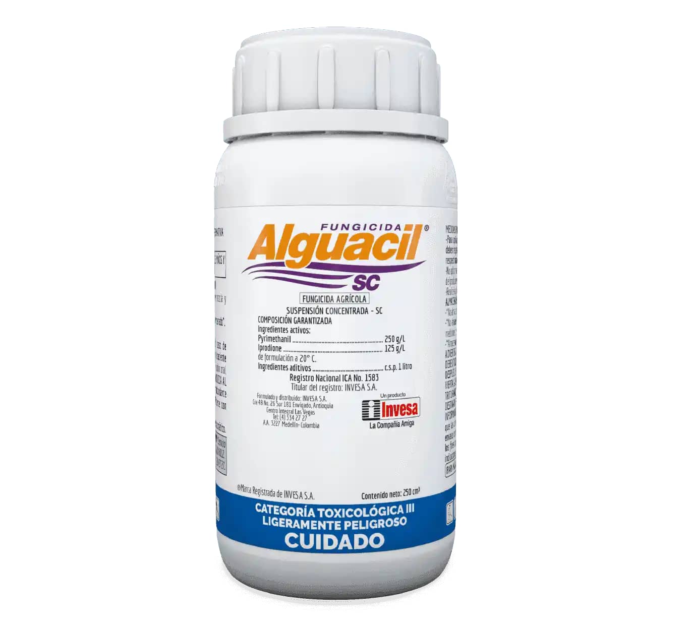 Fungicida Alguacil SC x 250 cm³ - Protección Superior contra Hongos ...