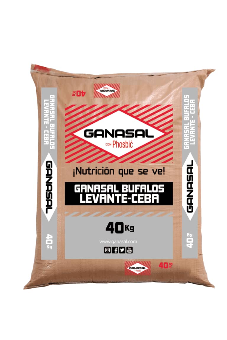 Sal mineralizada Ganasal Búfalos x 40 Kg | Croper
