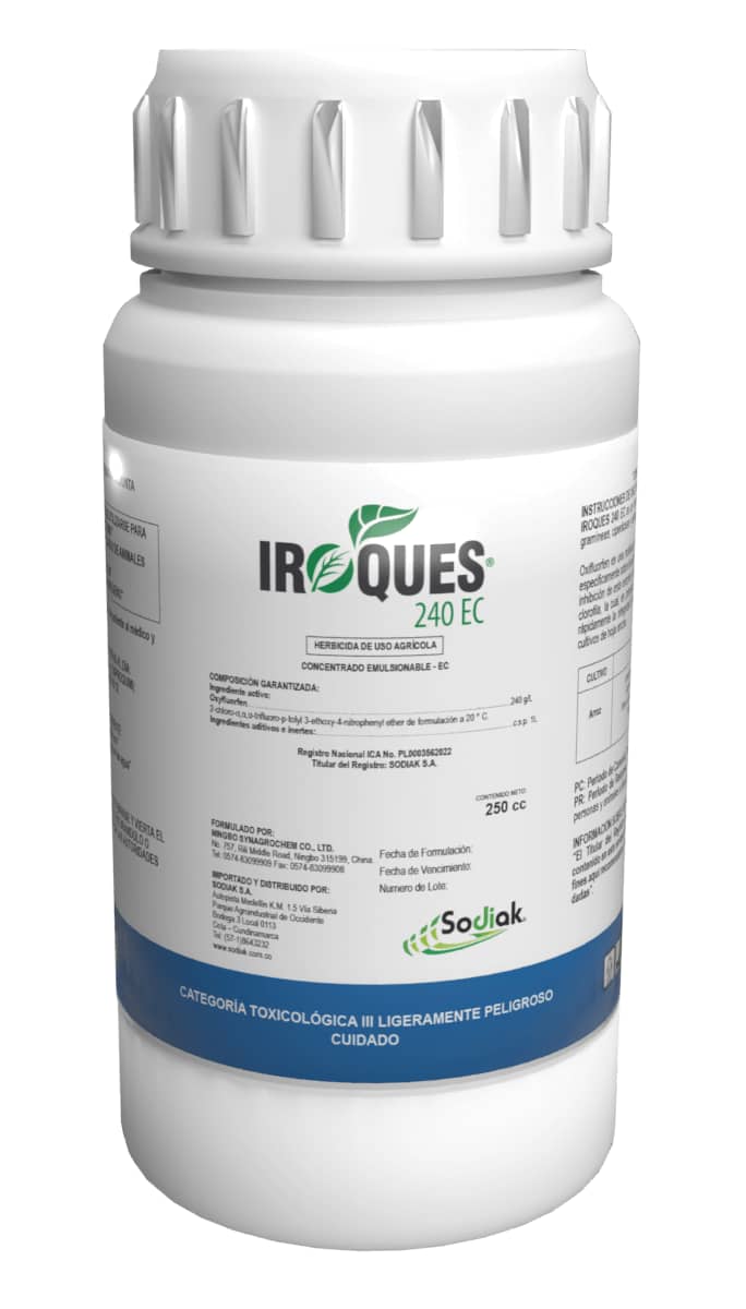 Herbicida Iroques 240 EC x 250 Ml | Croper