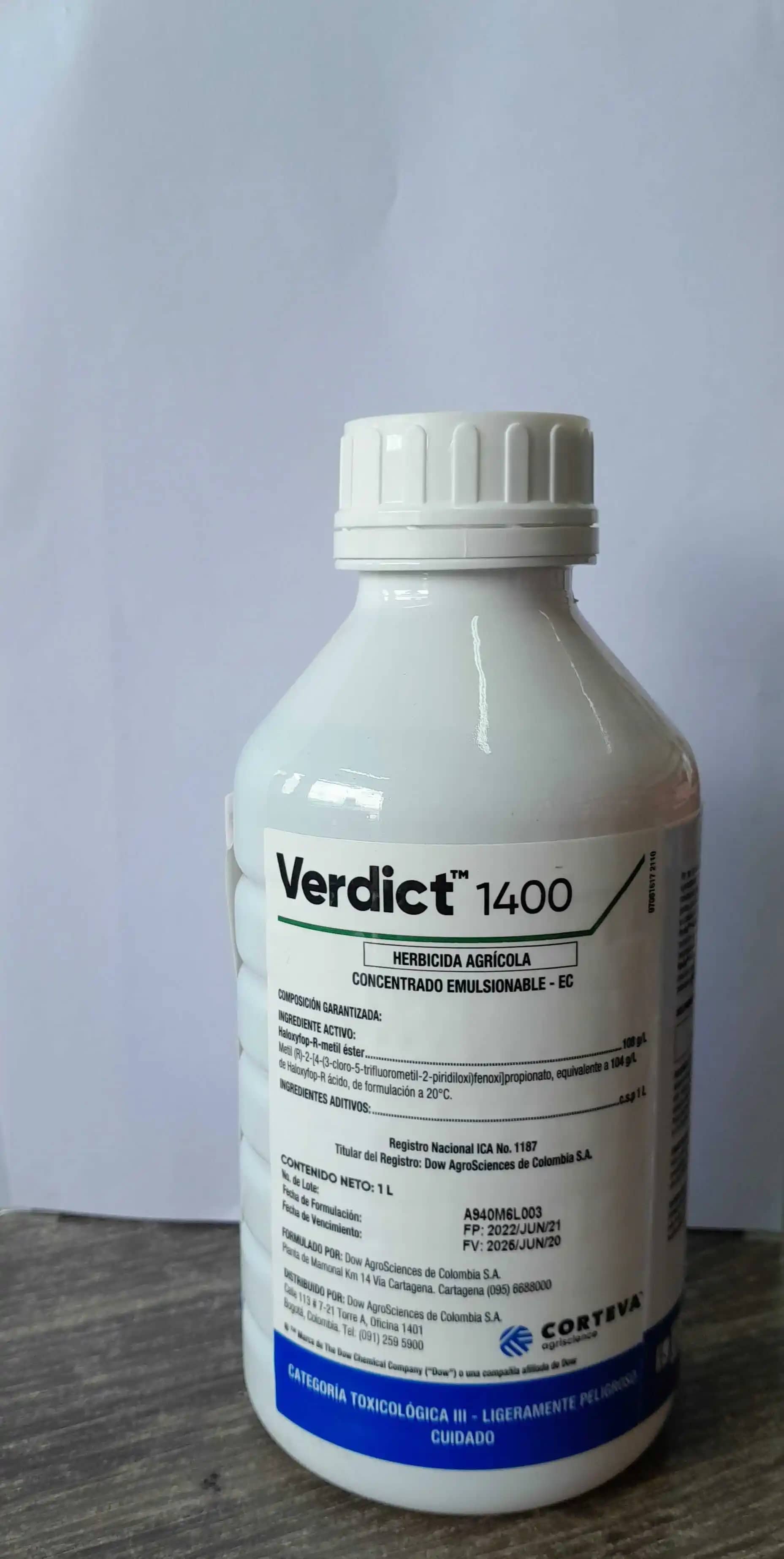 Verdict™ 1400 - Herbicida x 1 Litro | Croper