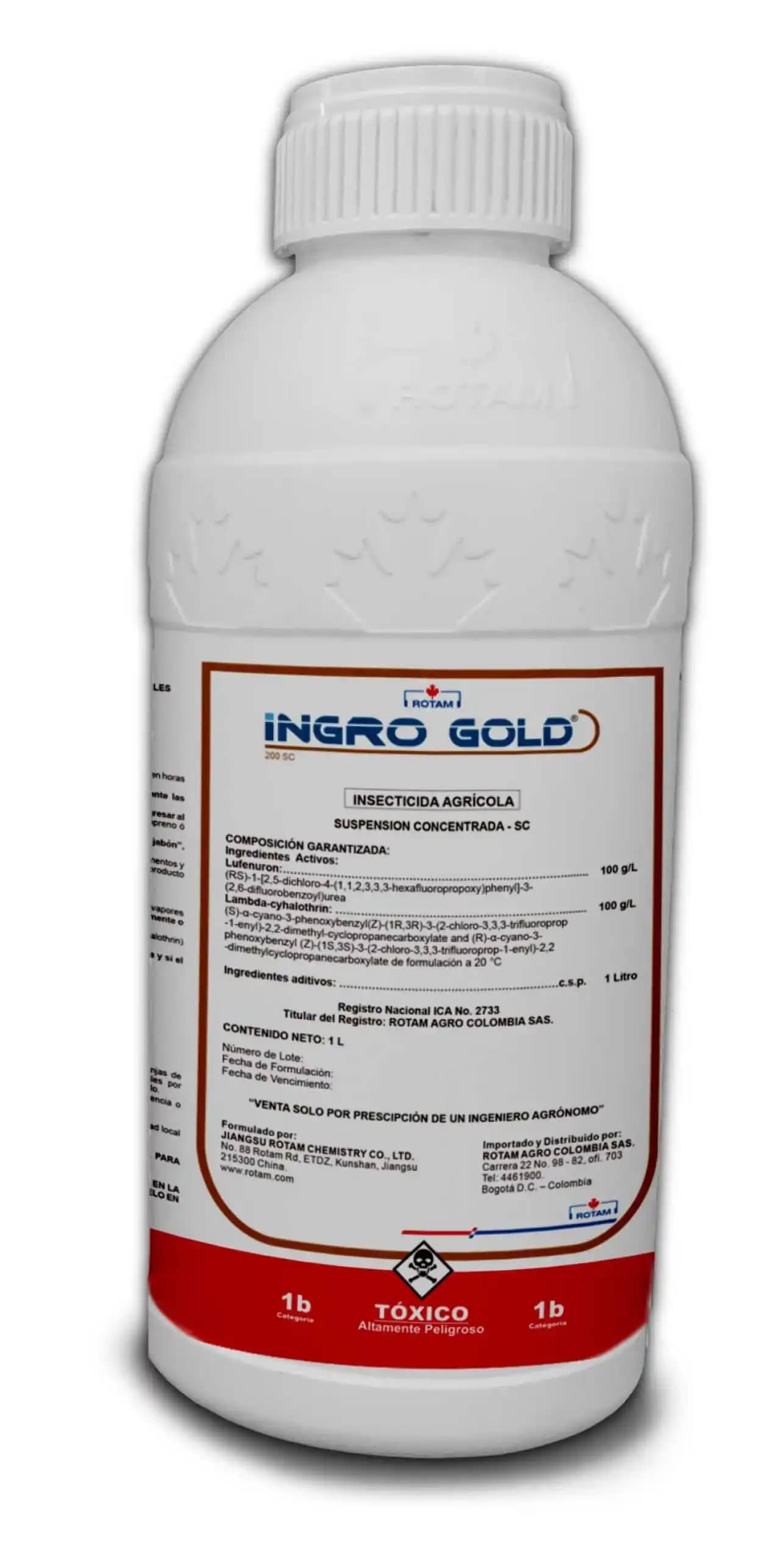 Insecticida Ingro Gold 200 Sc x 1 Lt | Croper