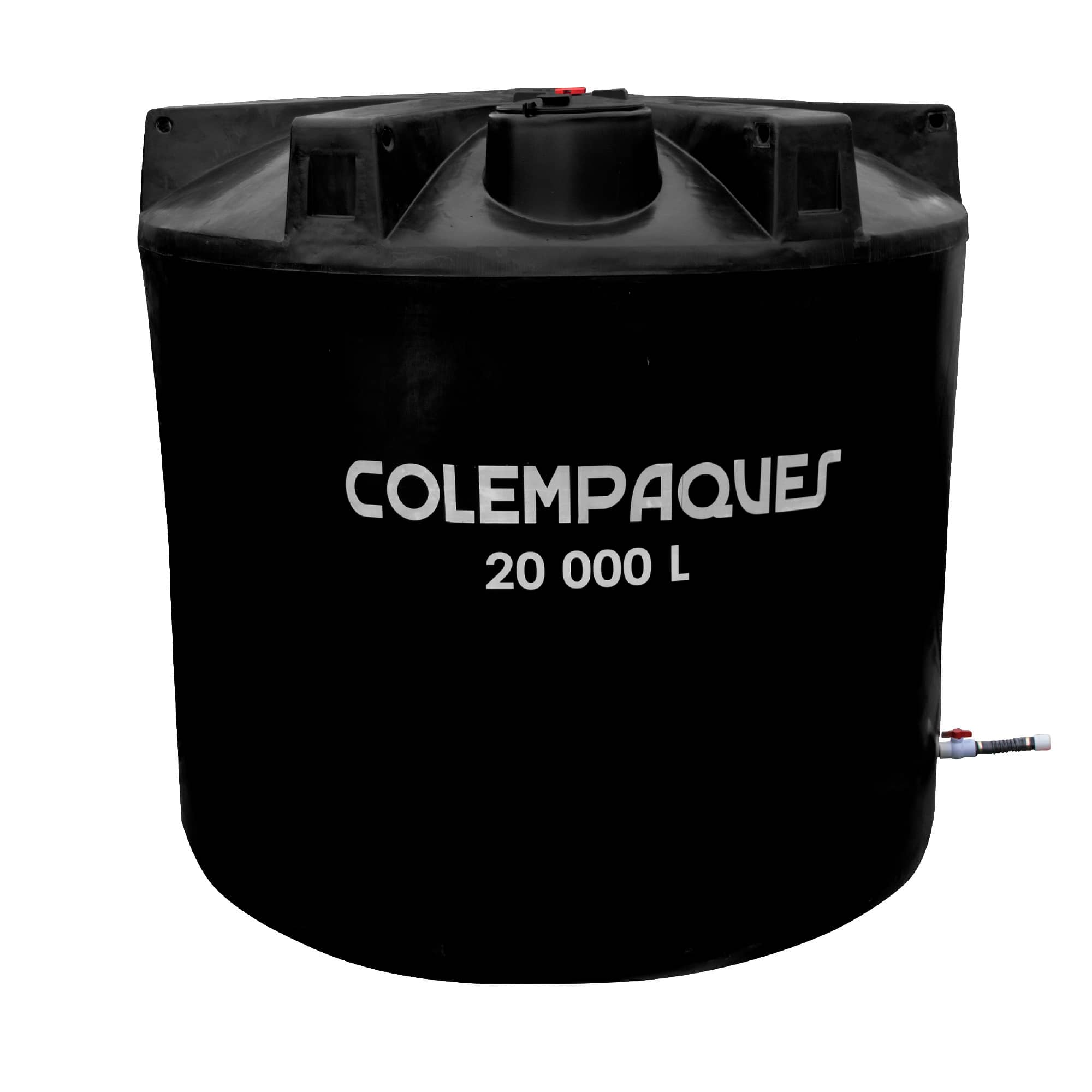 Tanque de agua Colempaques Cilíndrico 20000 Litros | Croper